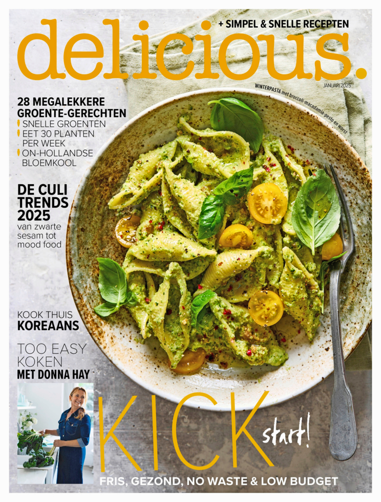 dit vind je in delicious.januari | delicious.magazine