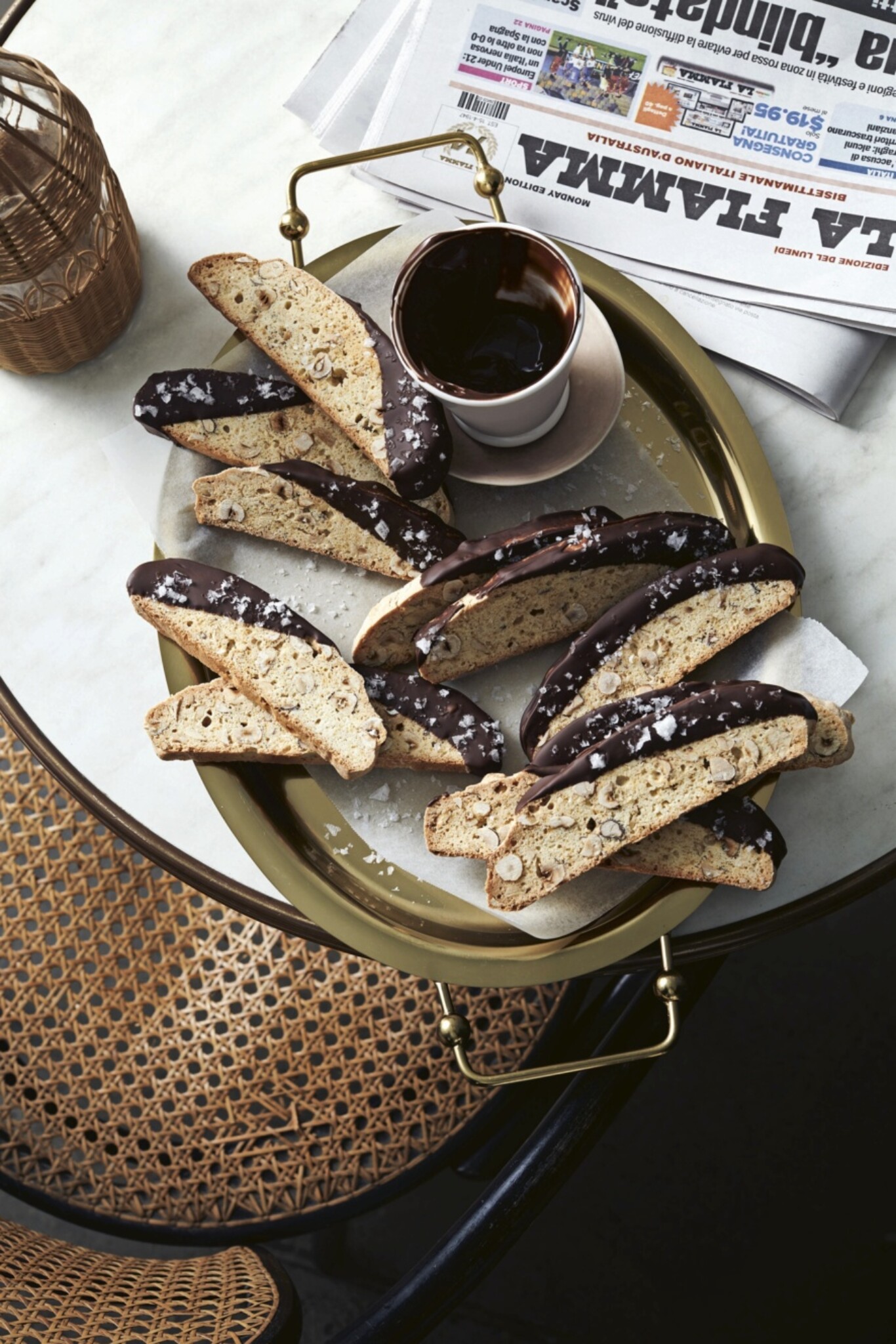 cantucci met chocolade: zo maak je het Italiaanse koekje | delicious ...